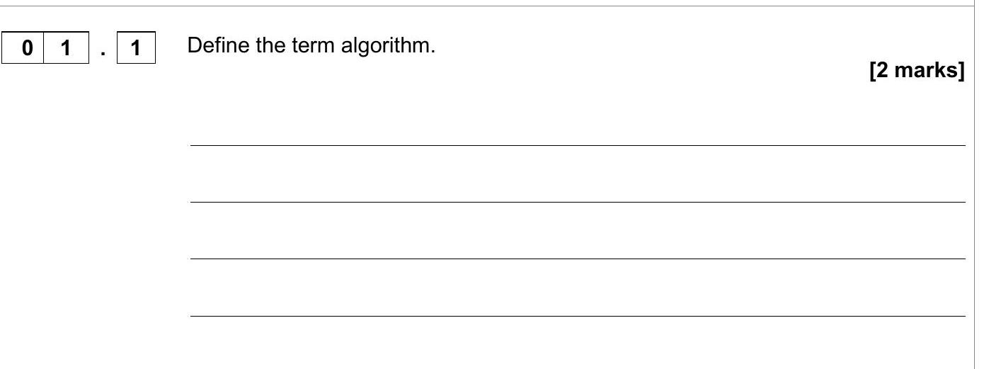 GCSE AQA Computer Science Designing, Creating & Refining Algorithms ...