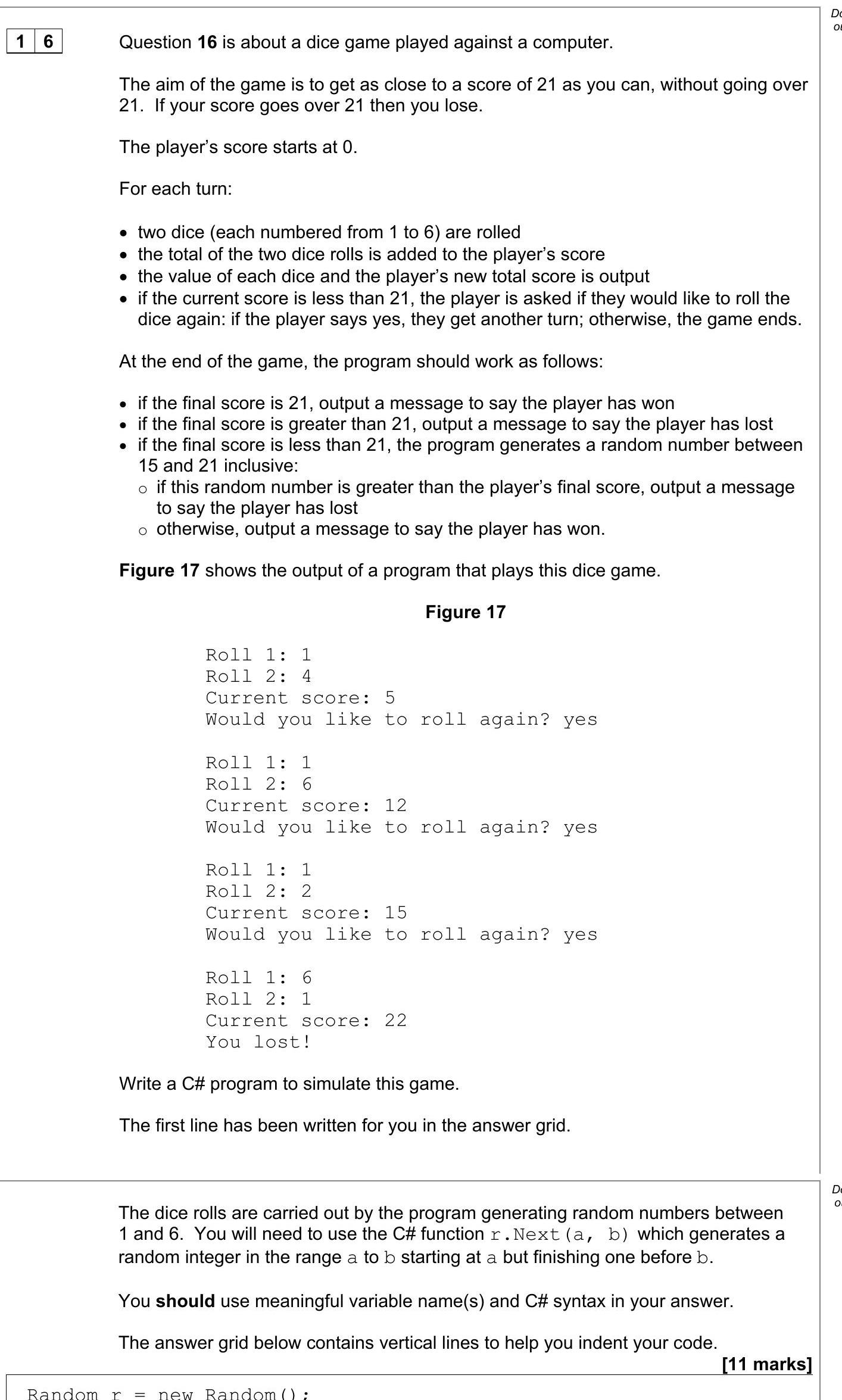 Gcse Aqa Computer Science Programming Fundamentals And Data Types 1993