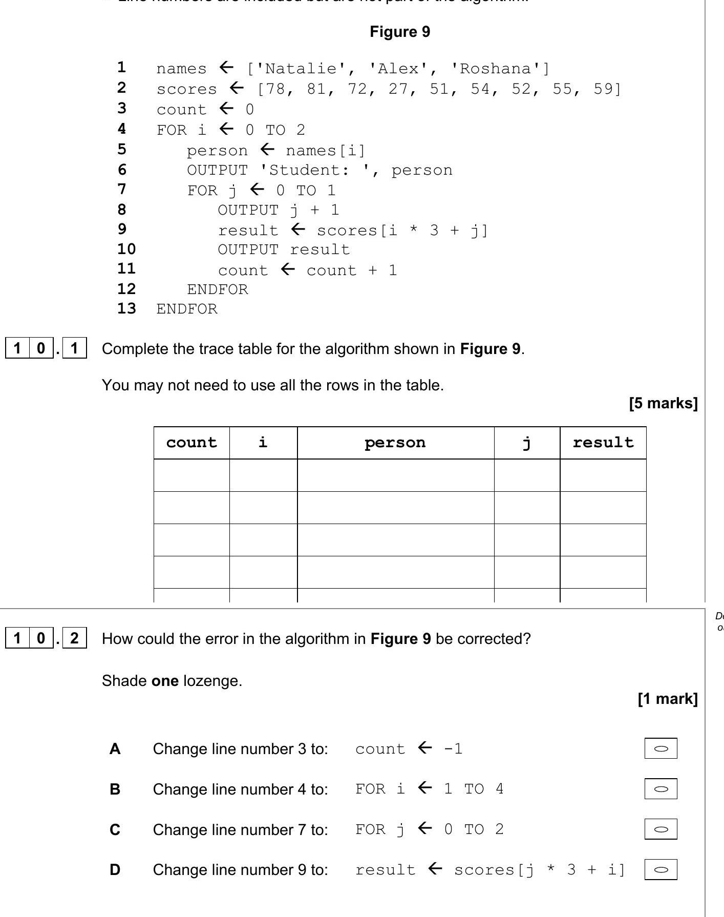 GCSE AQA Computer Science Designing, Creating & Refining Algorithms ...