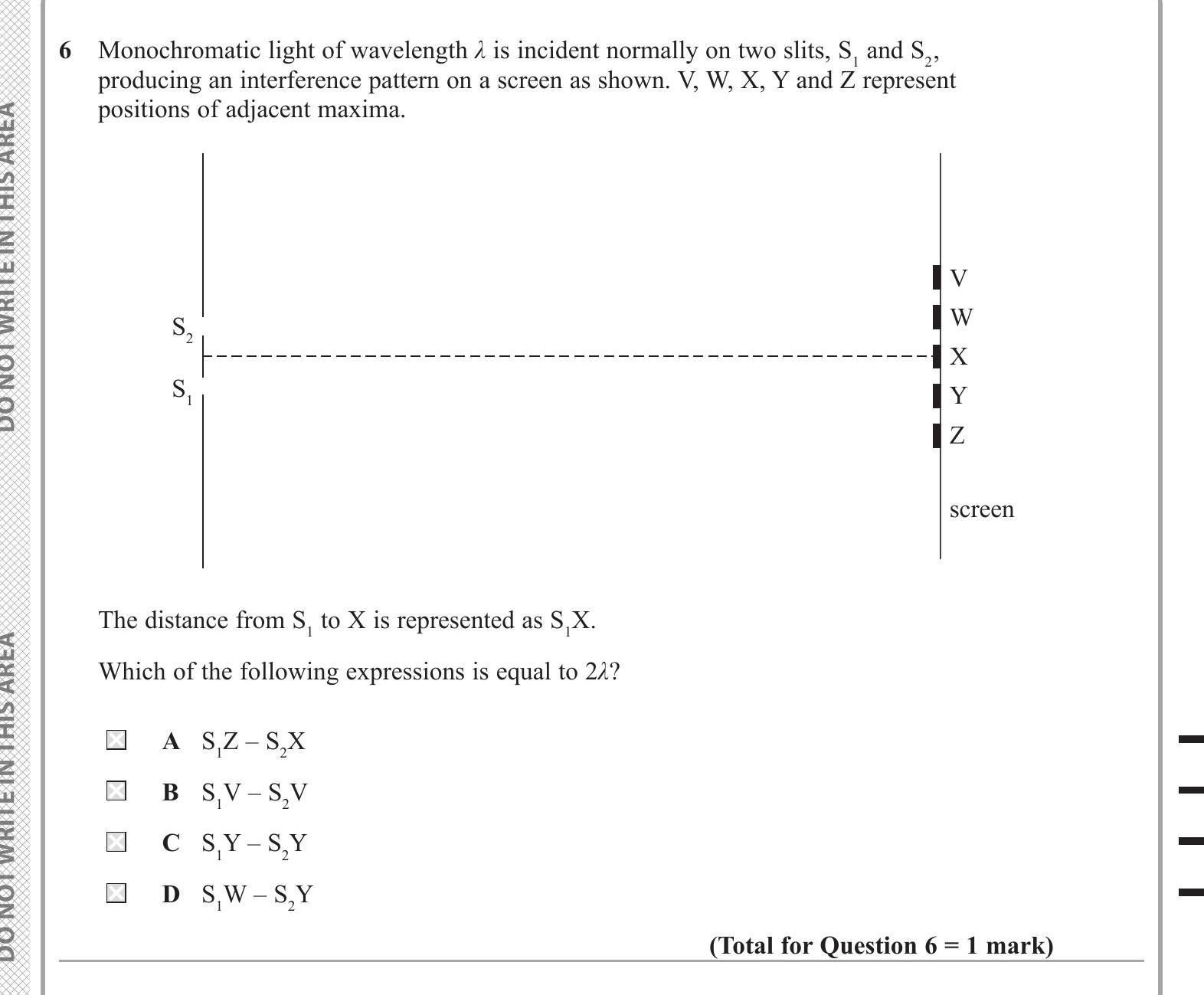A-Level Edexcel Physics Refraction, diffraction and interference: 6 ...
